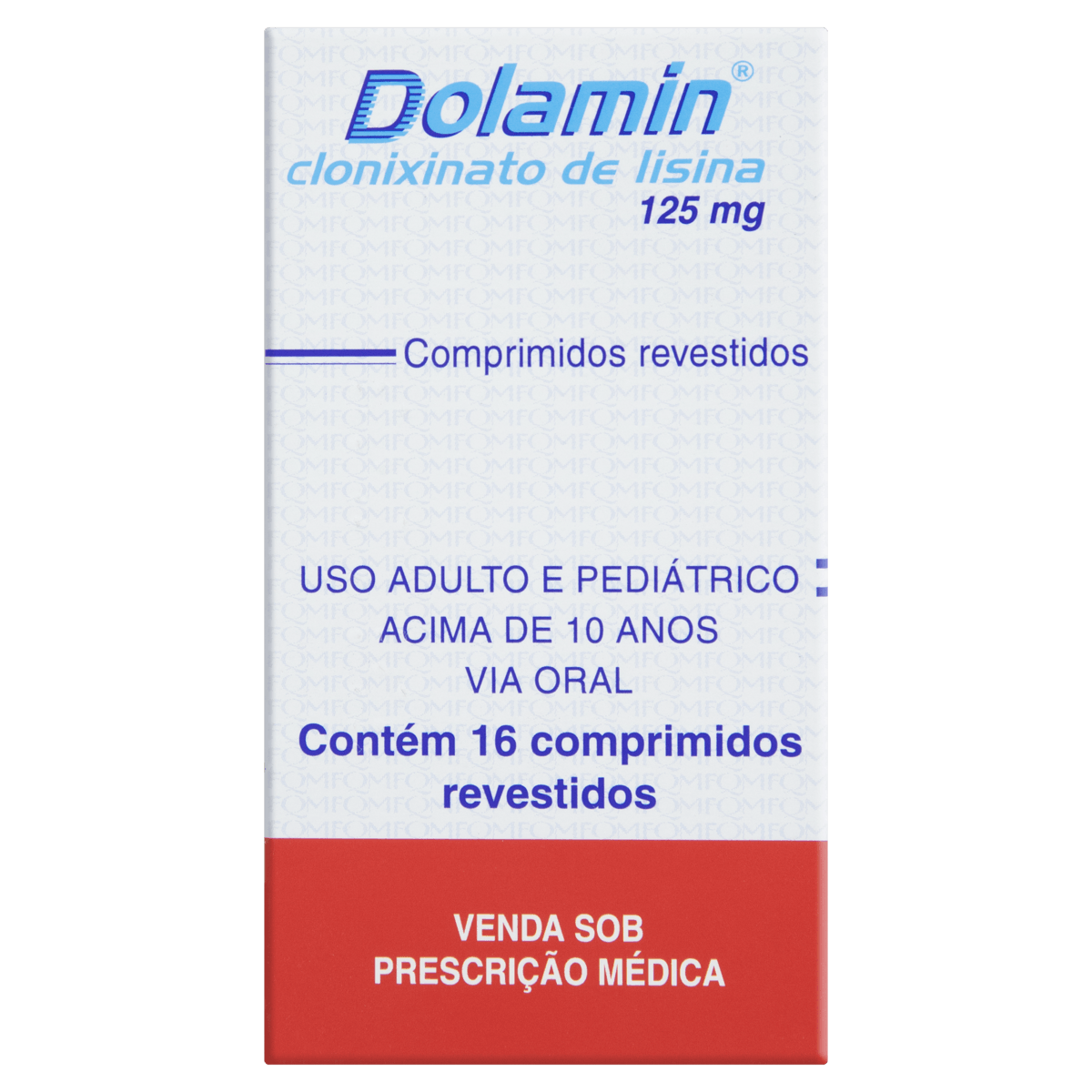 DOLAMIN 125mg 16 CPRS
