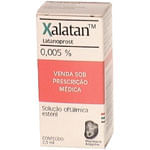 XALATAN SOL OFT 2,5ML - PBM