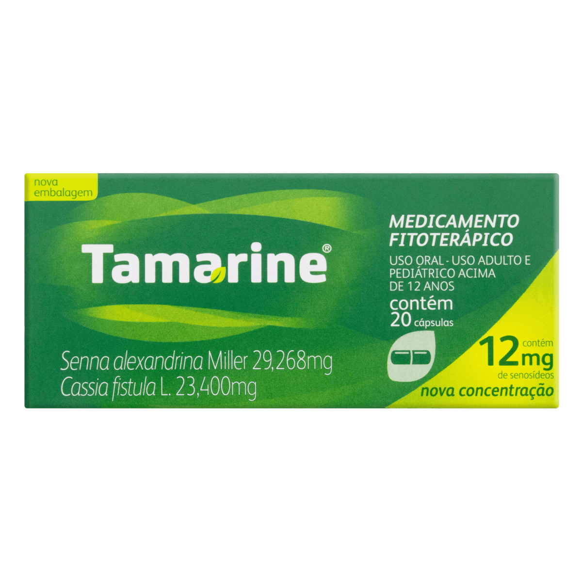 TAMARINE 12MG 20 CAPS