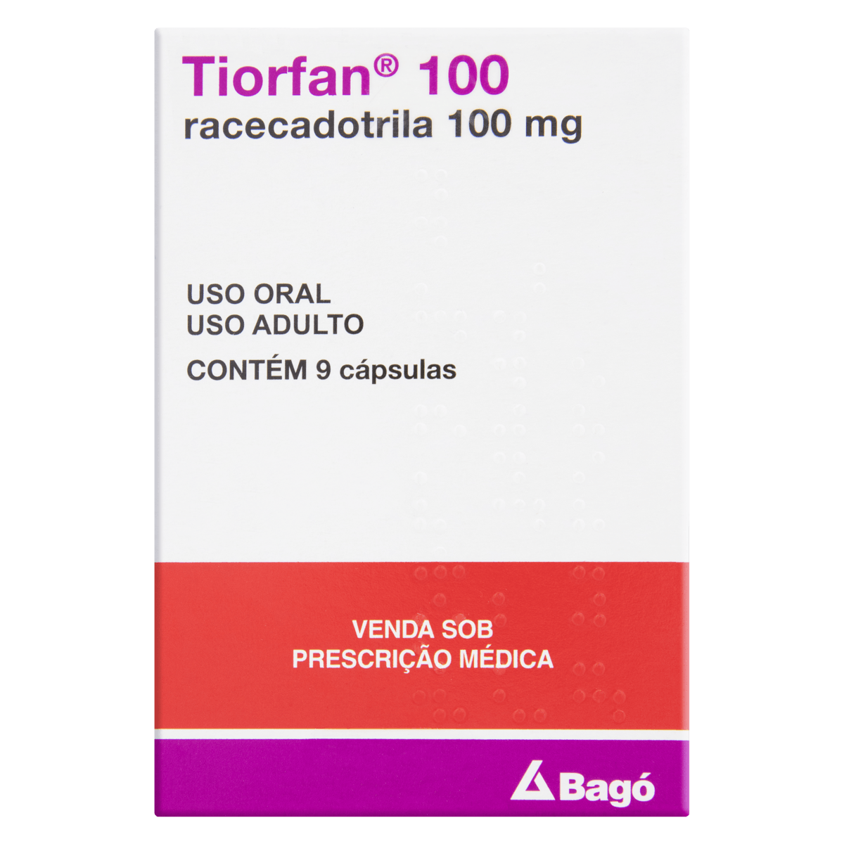 TIORFAN 100mg 9 CAPS