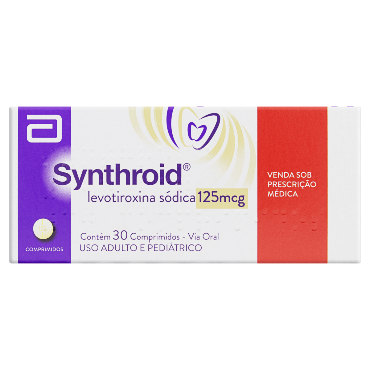 SYNTHROID 125MCG 30 CPRS - PBM