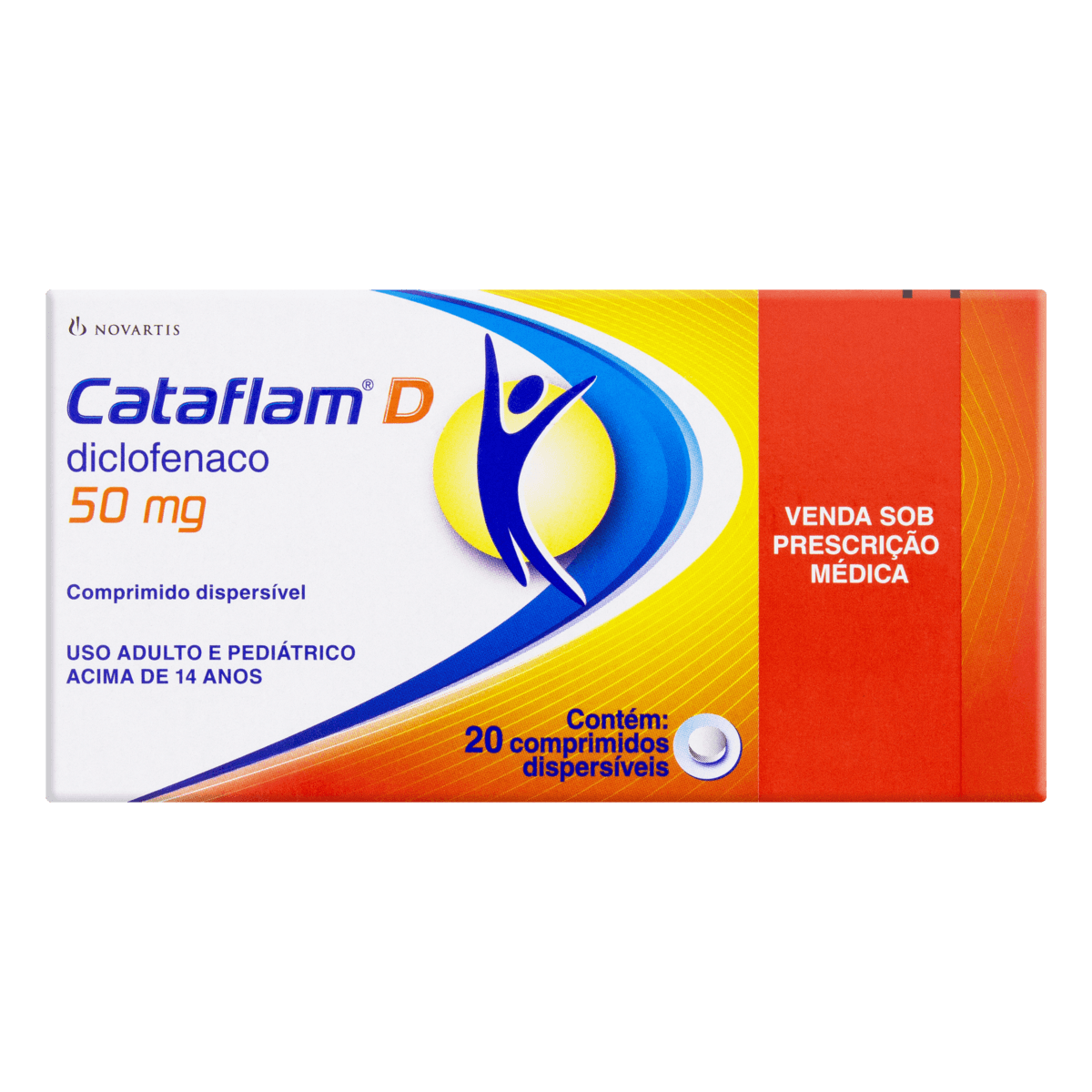 CATAFLAM D 50MG 20 CPRS