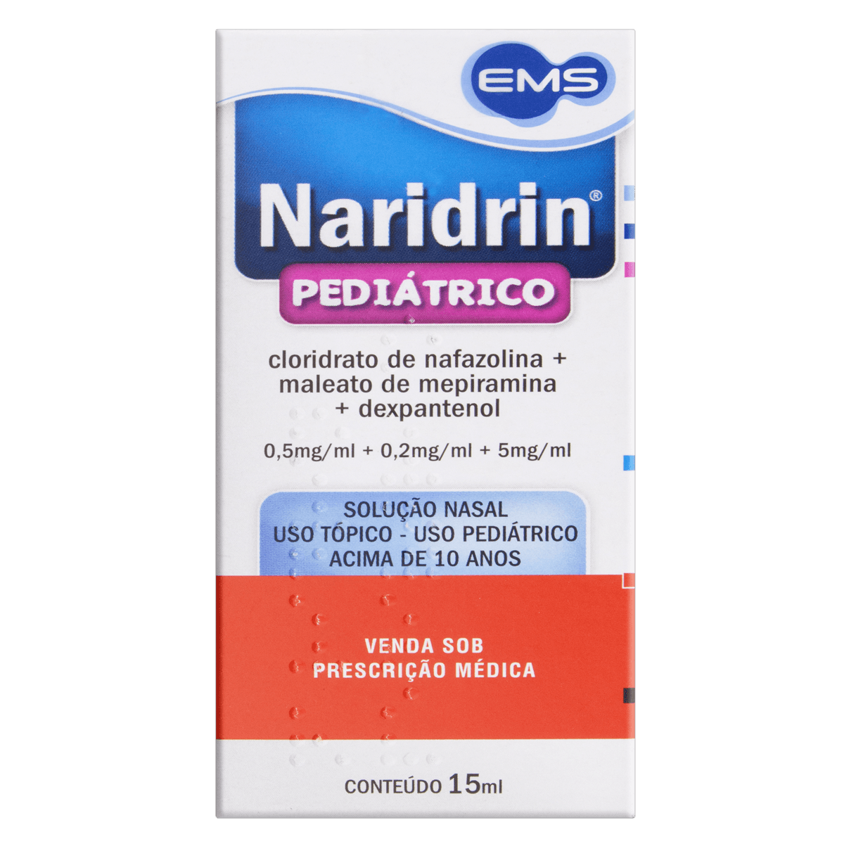NARIDRIN NASAL INF 15ML - EMS