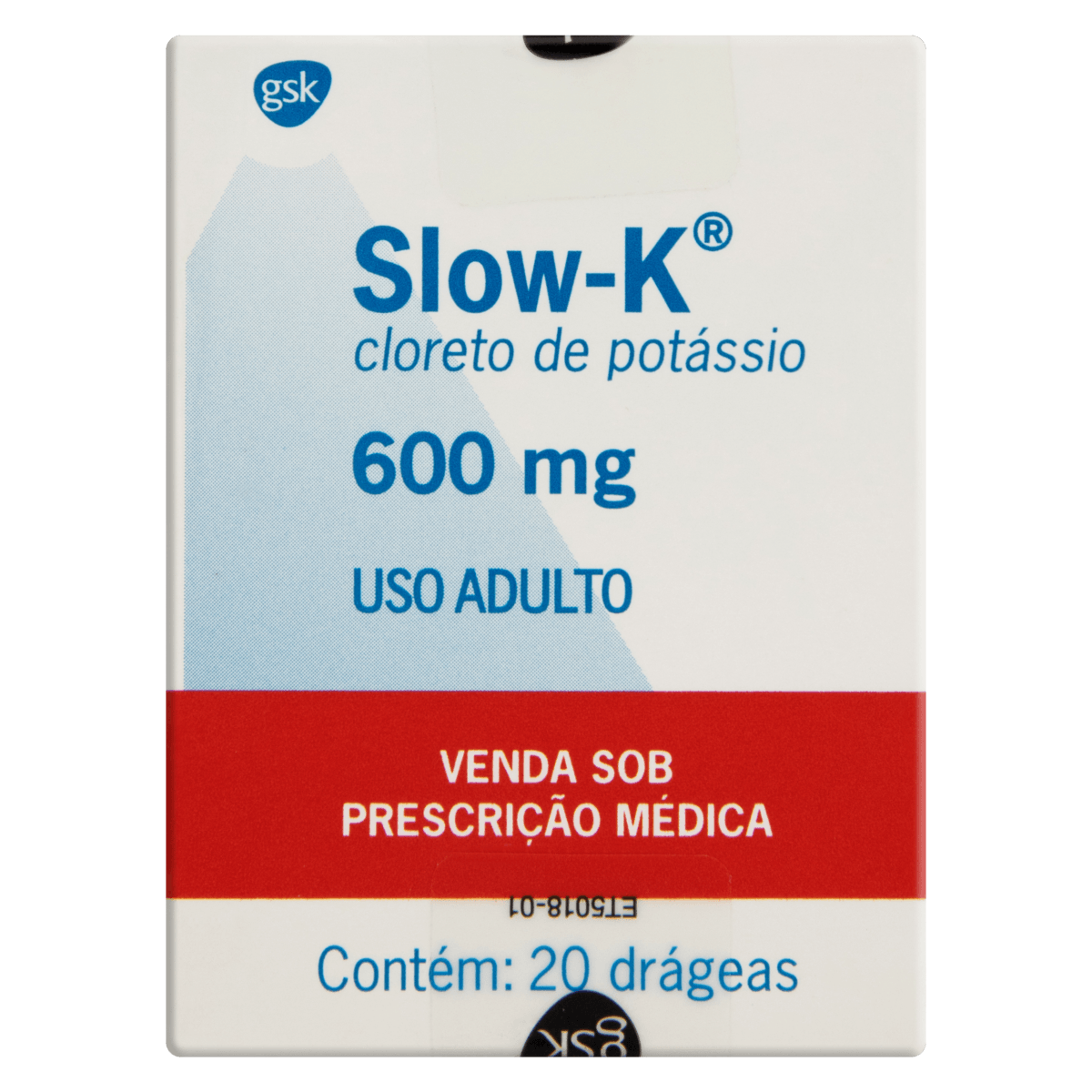 SLOW-K 600MG 20 DRGS