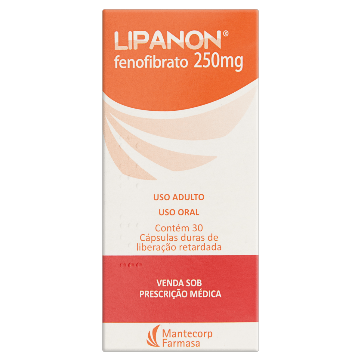 LIPANON RETARD 250MG 30 CAPS