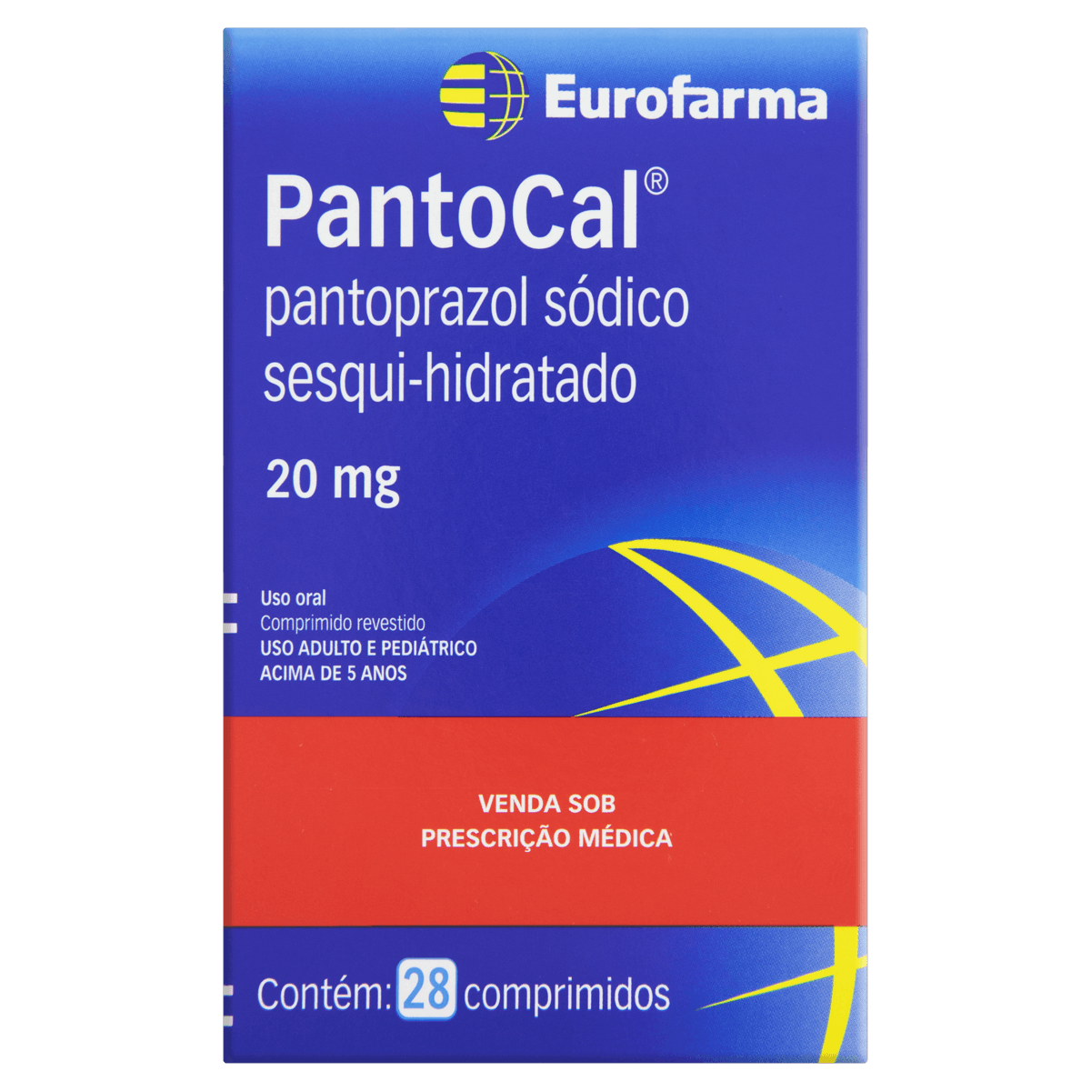 PANTOCAL 20MG 28 CPRS
