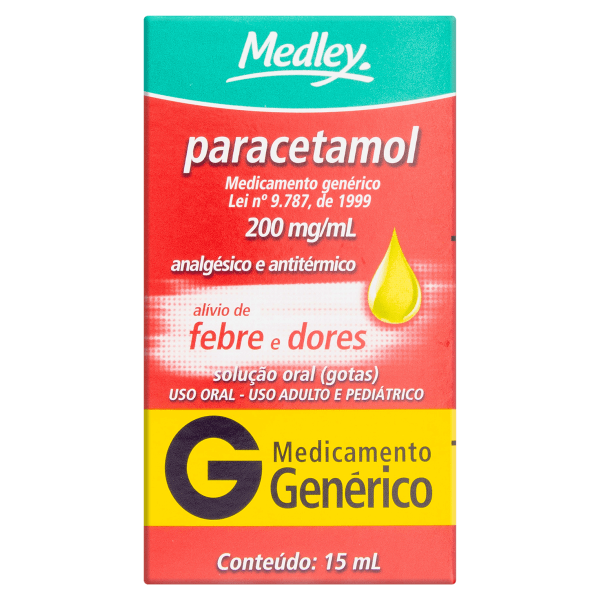 PARACETAMOL GTS 15ML - MED(G)