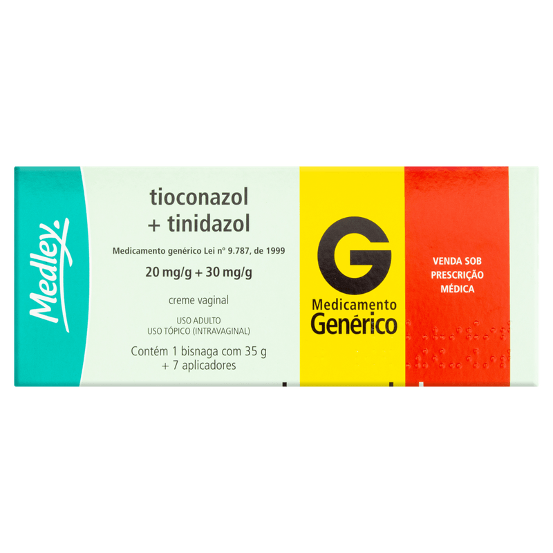 TIOCONAZOL+TINIDAZOL CR VAG 35g+7APL - MED(G)
