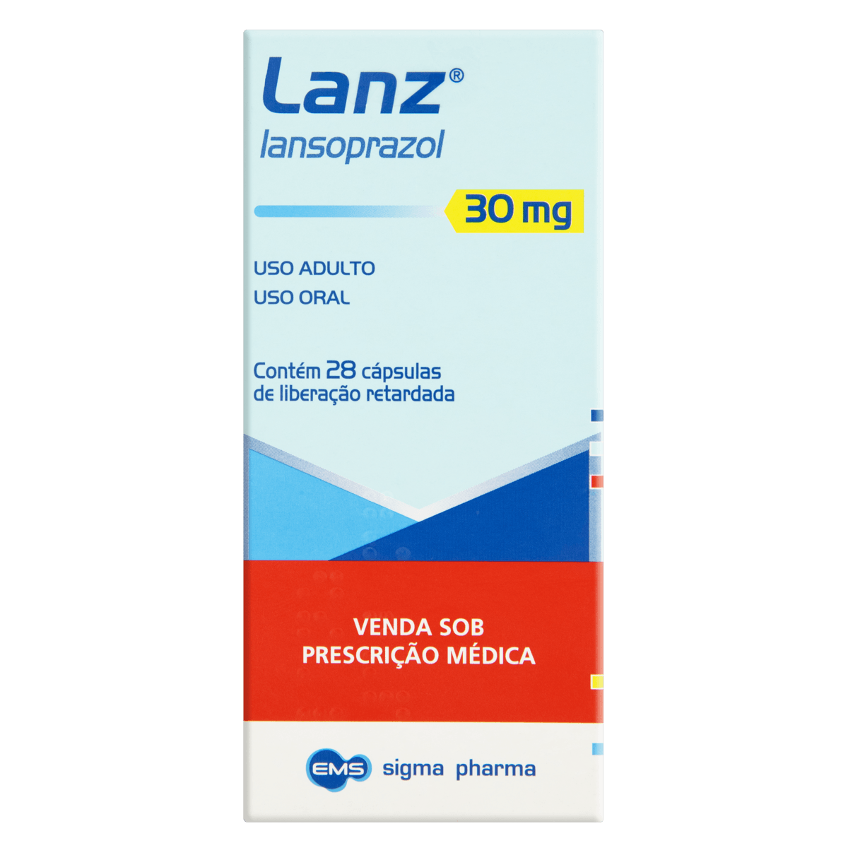 Lanz 30mg EMS 28 Cápsulas