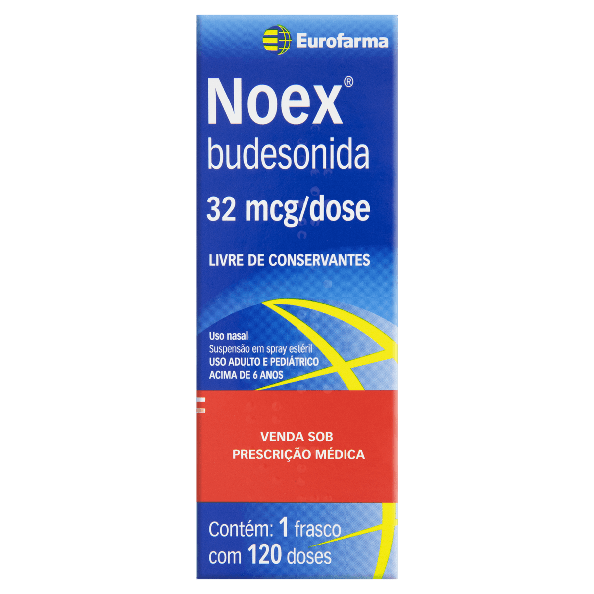 Noex 32mcg Eurofarma 120 Doses