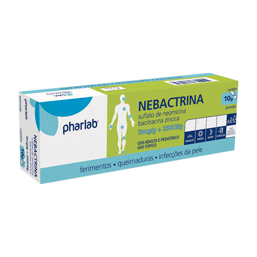 NEBACTRINA POMADA 10G