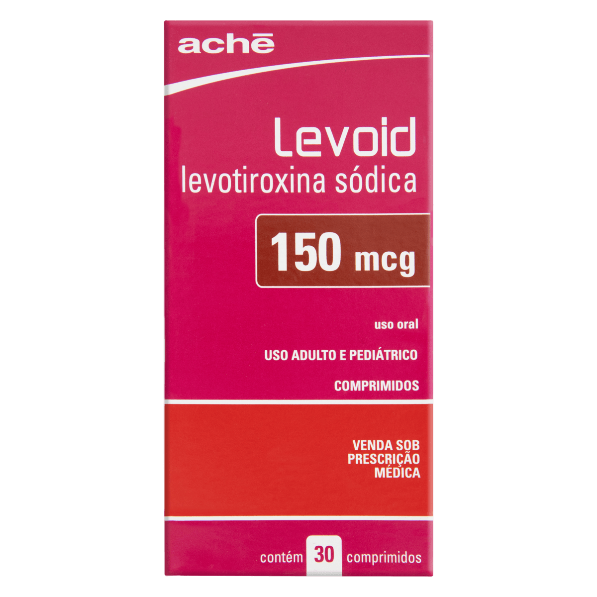 Levoid 150mcg Aché 30 Comprimidos