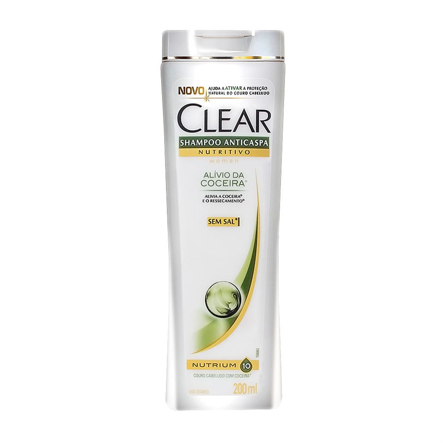 SH CLEAR A CASPA ALIVIO DA COCEIRA 200ML
