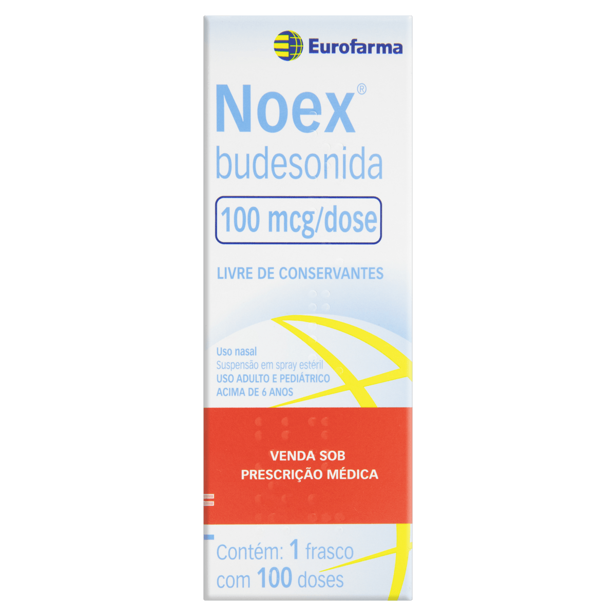 Noex 100mcg Eurofarma 100 Doses