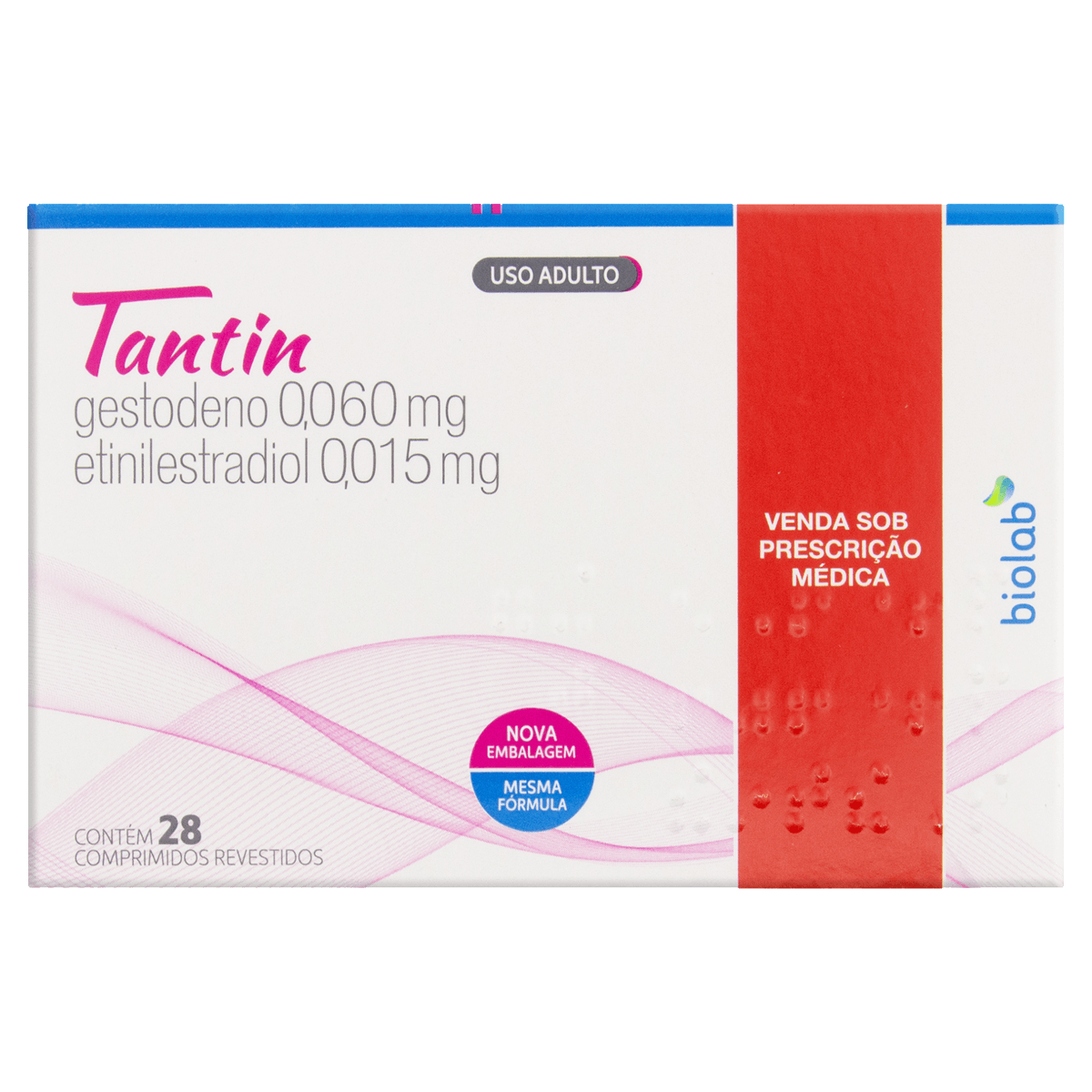 Tantin 50mg Biolab 28 Comprimidos