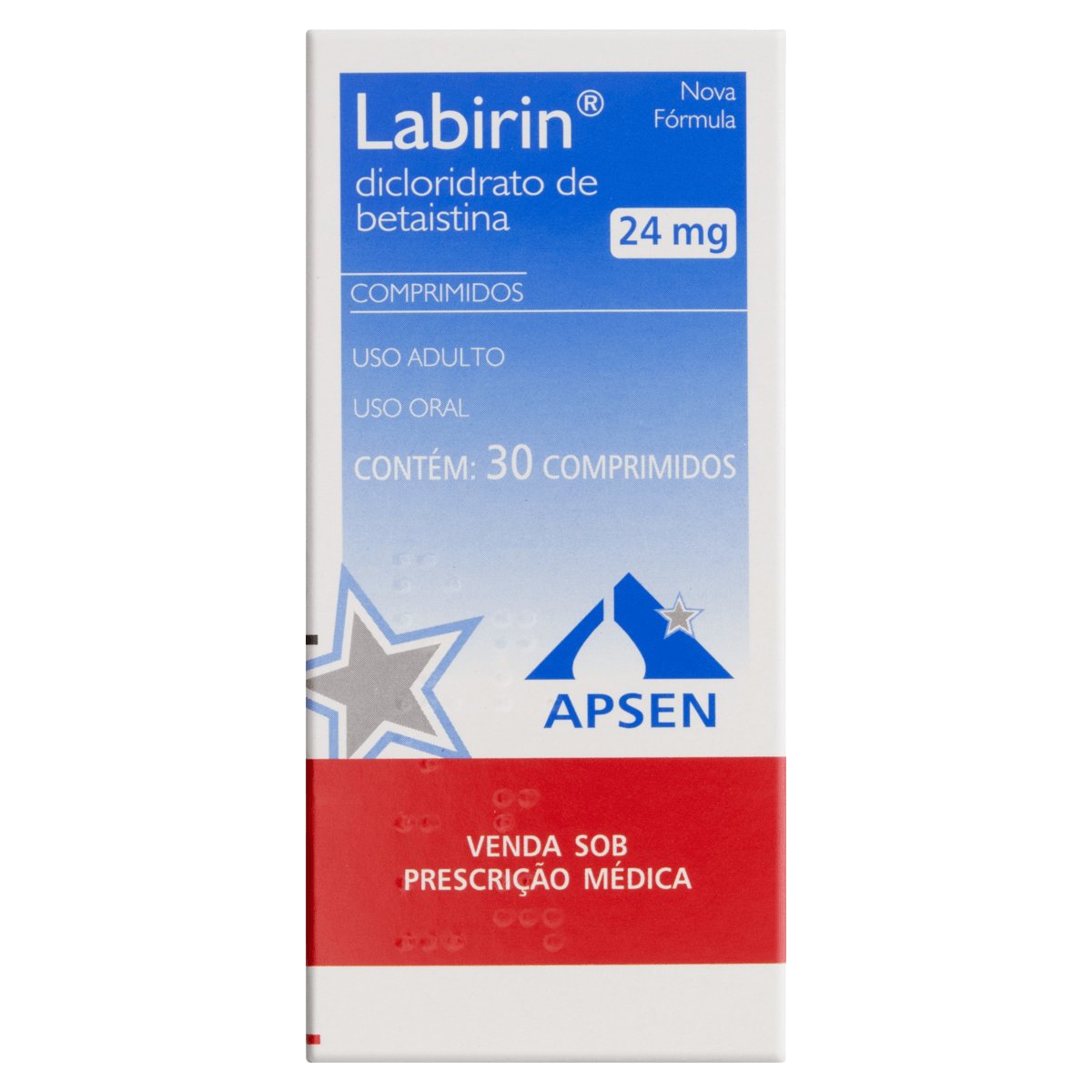 Labirin 24mg Apsen 30 comprimidos