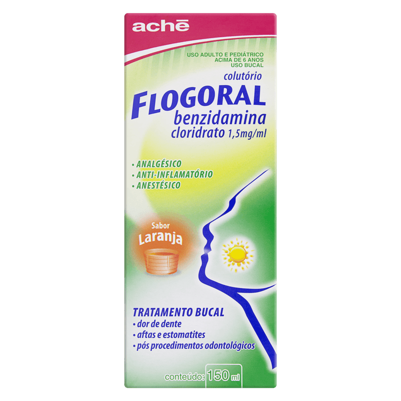 FLOGORAL COLUTORIO LARANJA 150ML