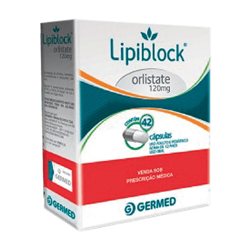 Lipiblock 120mg Brace Pharma 42 Comprimidos