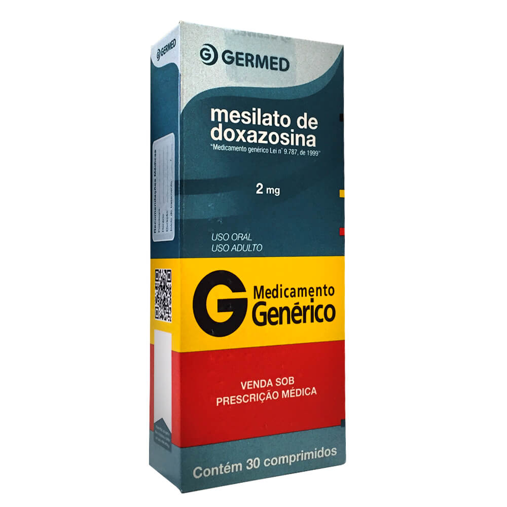 MESILATO DOXAZOSINA 2mg 30CPRS - GERM(G)