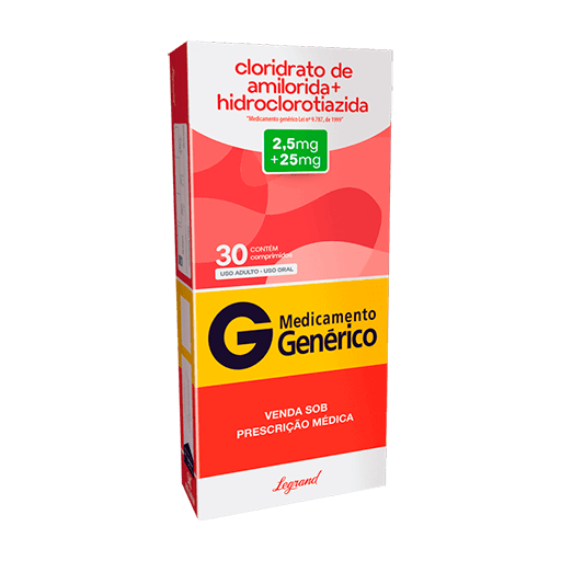 CLO AMILOR+HID 2,5MG+25MG 30 CPRS -LEG (G)