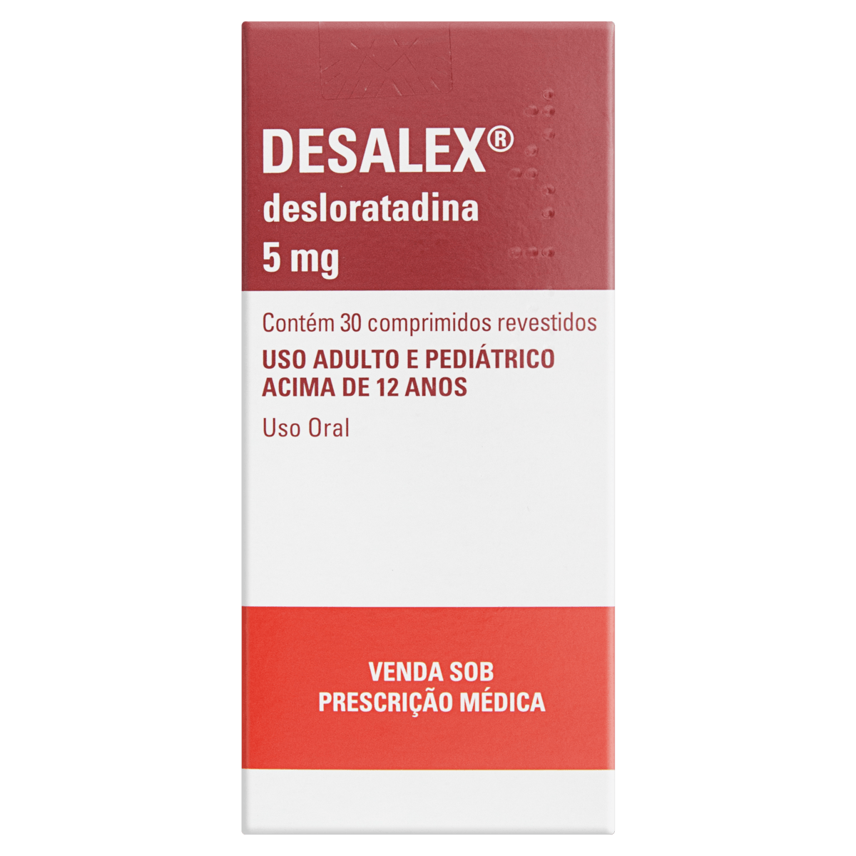 Desalex 5mg Merck S/A 30 Comprimidos - Desalex 5mg MSD 30 Comprimidos