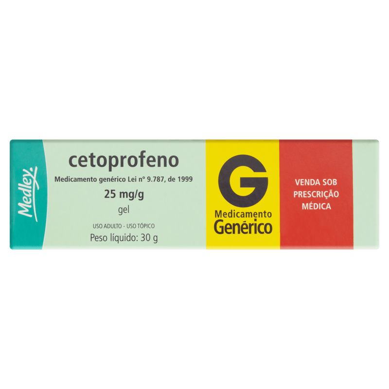 CETOPROFENO 25MG/G GEL 30G - MED(G)