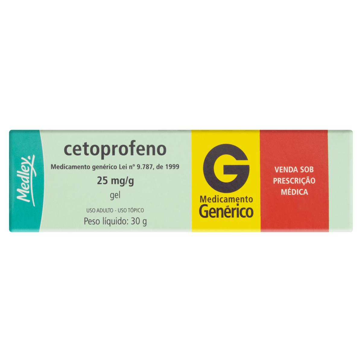 CETOPROFENO 25MG/G GEL 30G - MED(G)