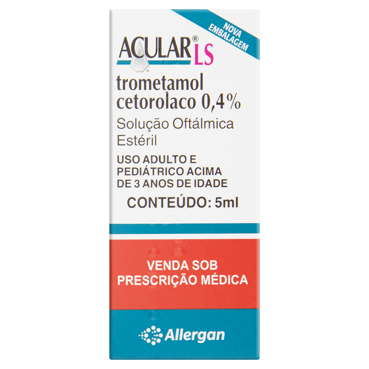 AcularLS Allergan 5ml Colírio