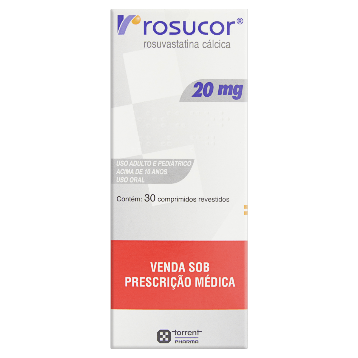 Rosucor 20mg Torrent 30 Comprimidos