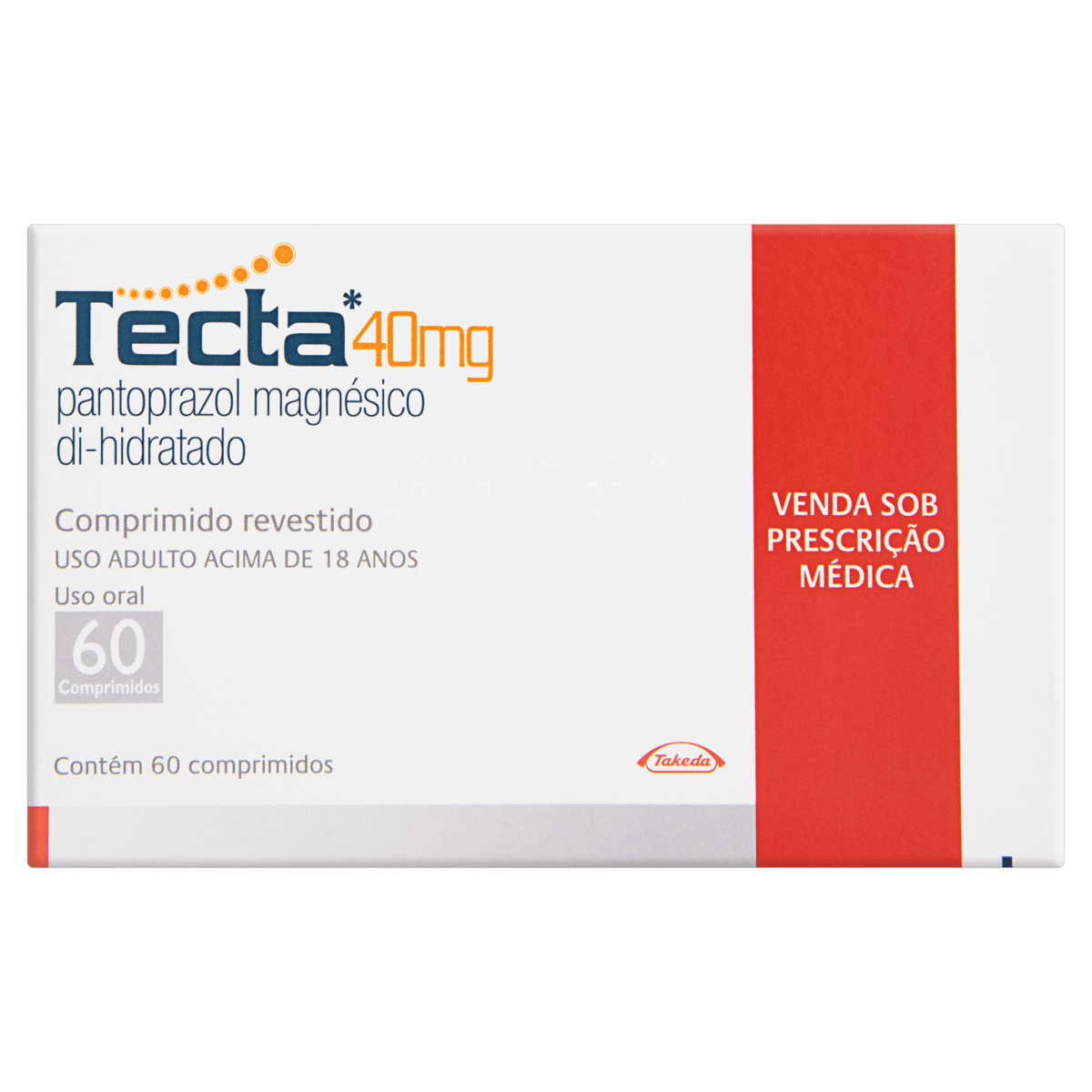 Tecta 40mg Takeda 60 Comprimidos