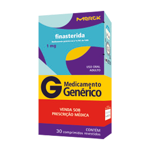 FINASTERIDA 1MG 30 CPRS - MER(G)