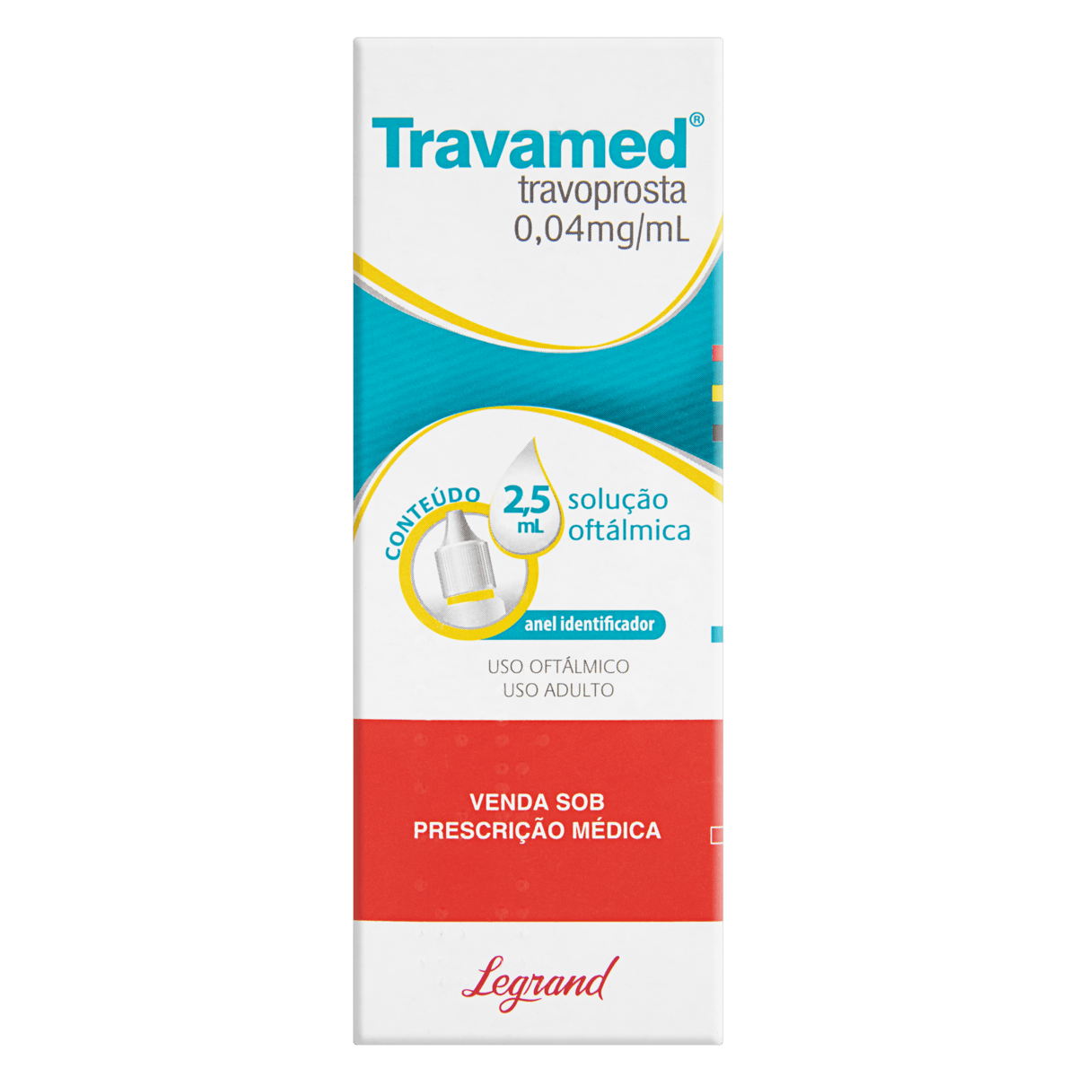 Travamed Colírio 2,5ml Legrand Pharma Solução Oftálmica