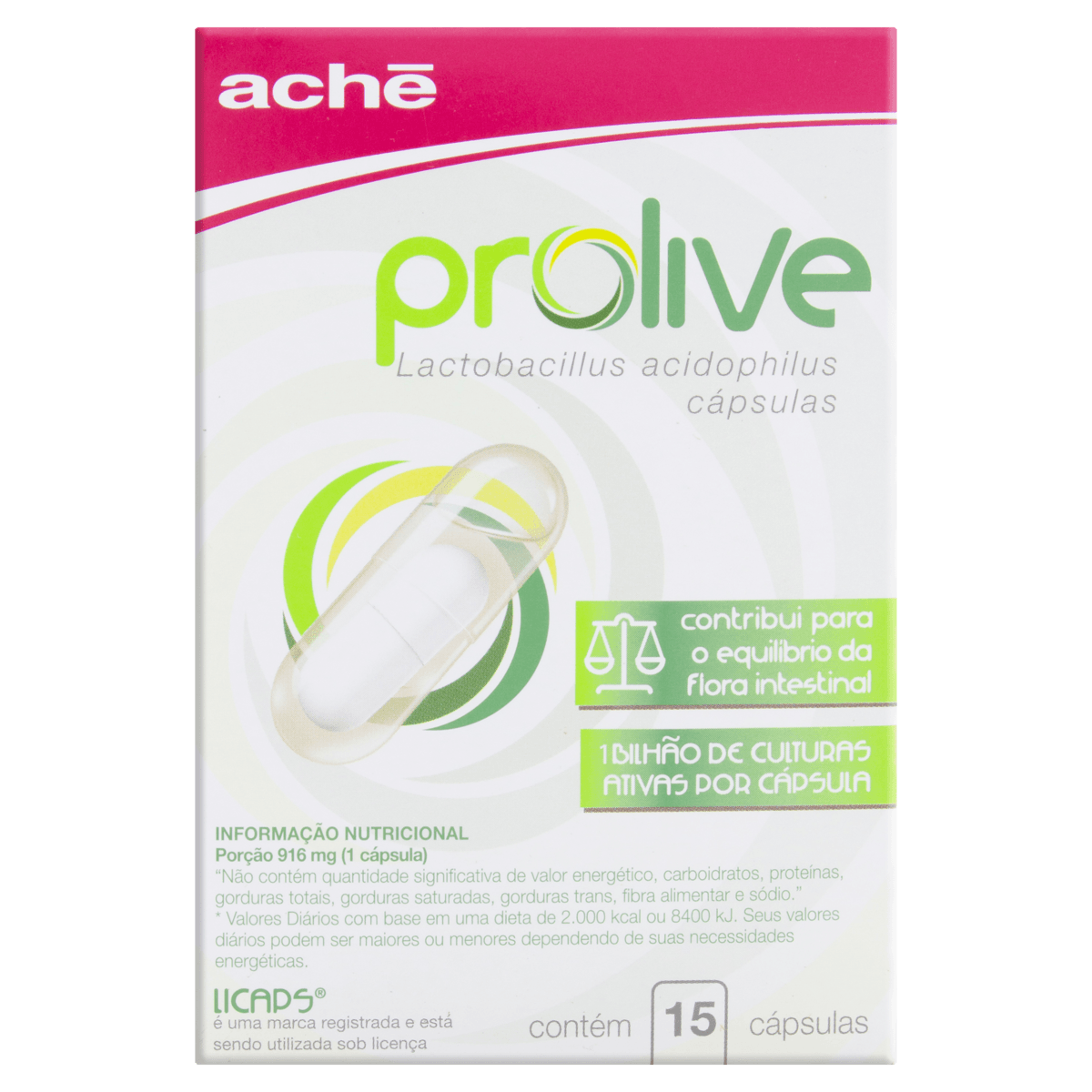 Prolive C/15 Cápsulas