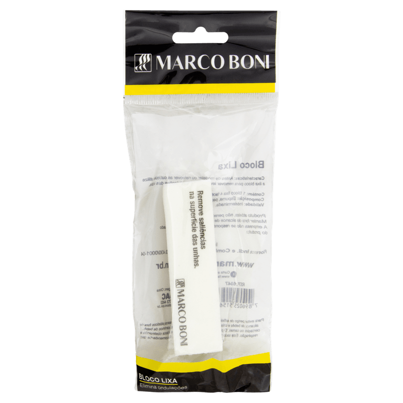 MARCO BONI LIXA BLOCO 6047