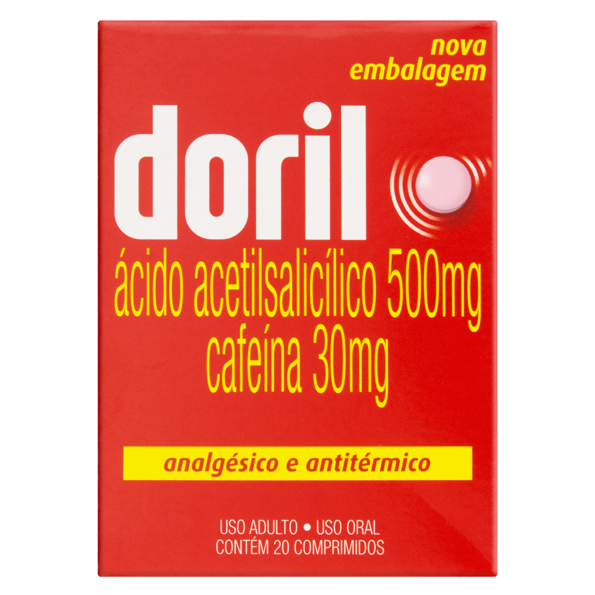 Doril 20 comprimidos