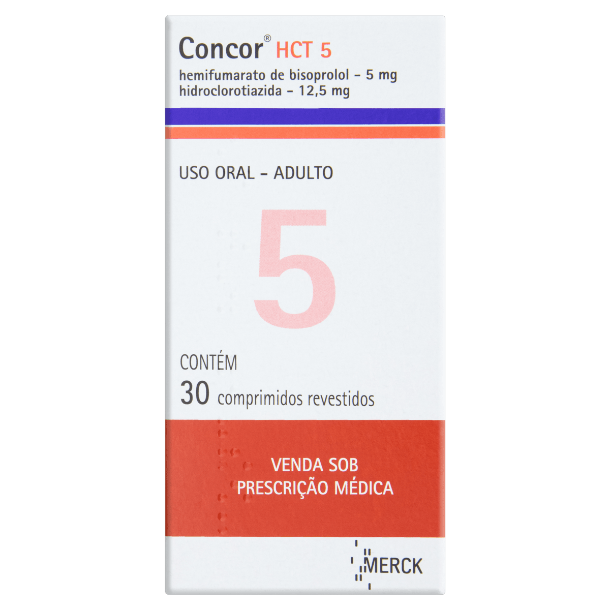 Concor HCT 5/12 30 comprimidos