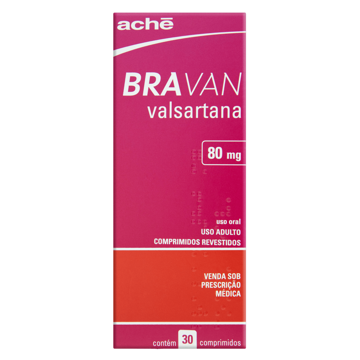 Bravan 80mg 30 Comprimidos Revestidos