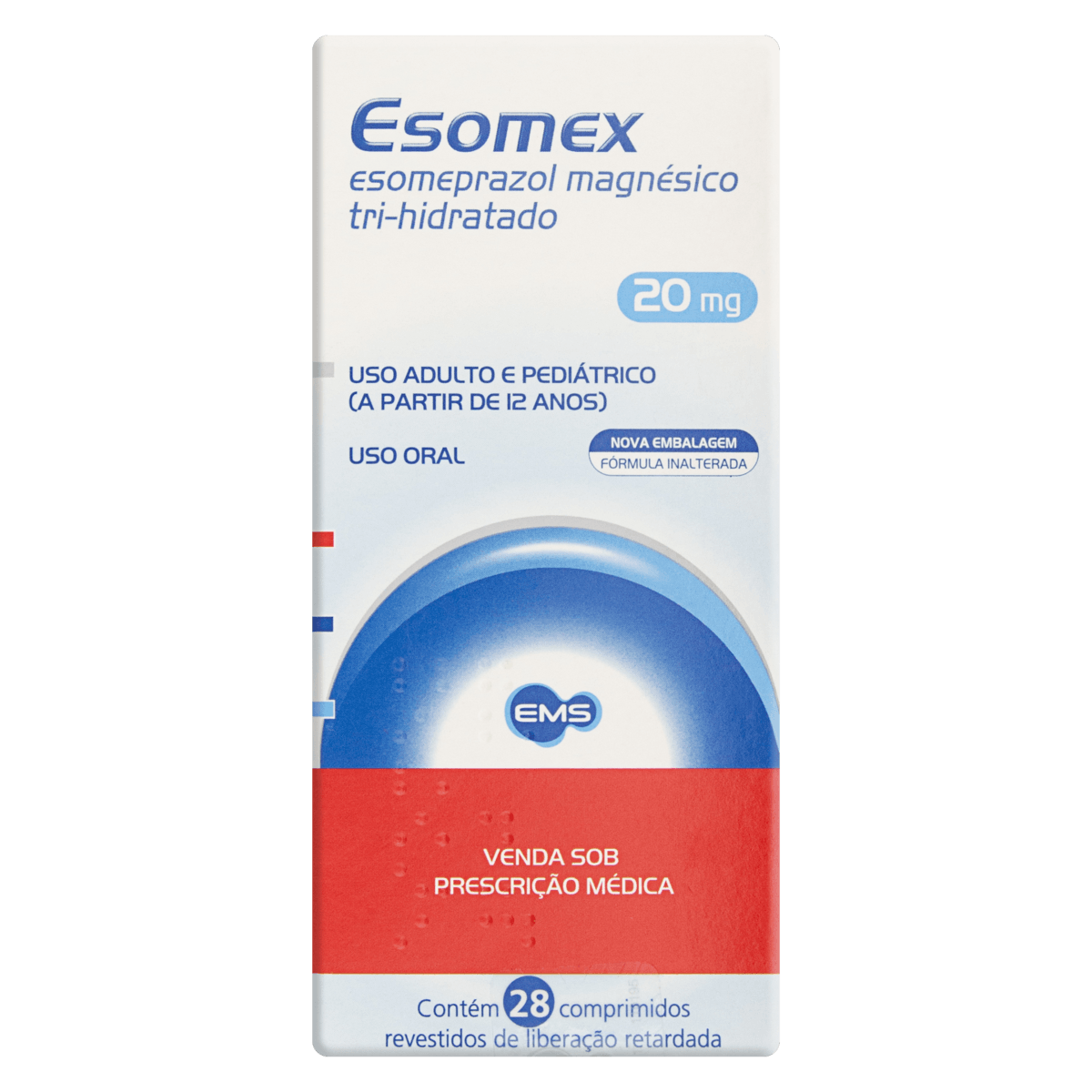 Esomex 20mg 28 Comprimidos Revestidos