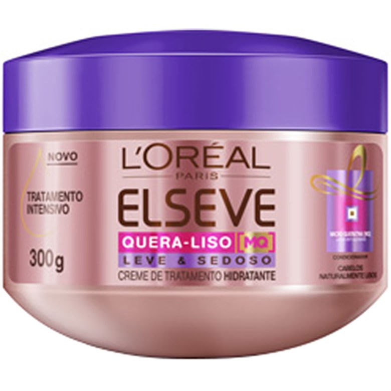 CR ELSEVE QUERATINA LISO SOLTO 300G