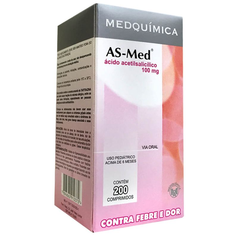 AS-MED INF 100MG 20CPRS