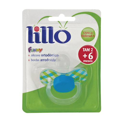 LILLO CHUP FUNNY XADREZ ORTO SIL 2 AZUL 621020