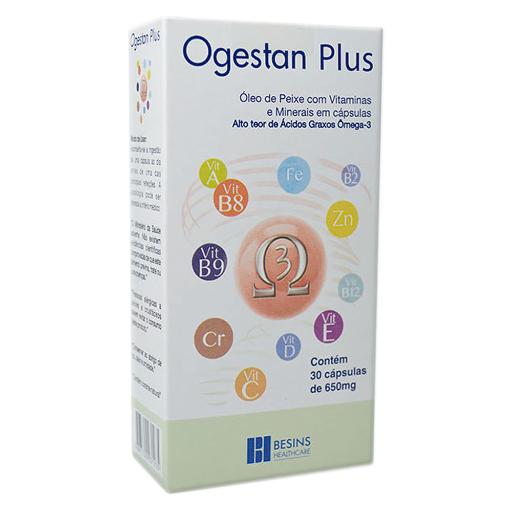 OGESTAN PLUS 30 CAPS