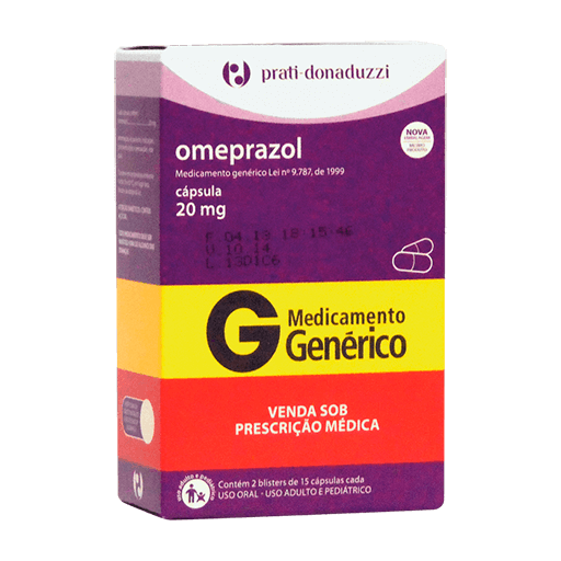 OMEPRAZOL 20MG 30 CAPS - PRAT(G)