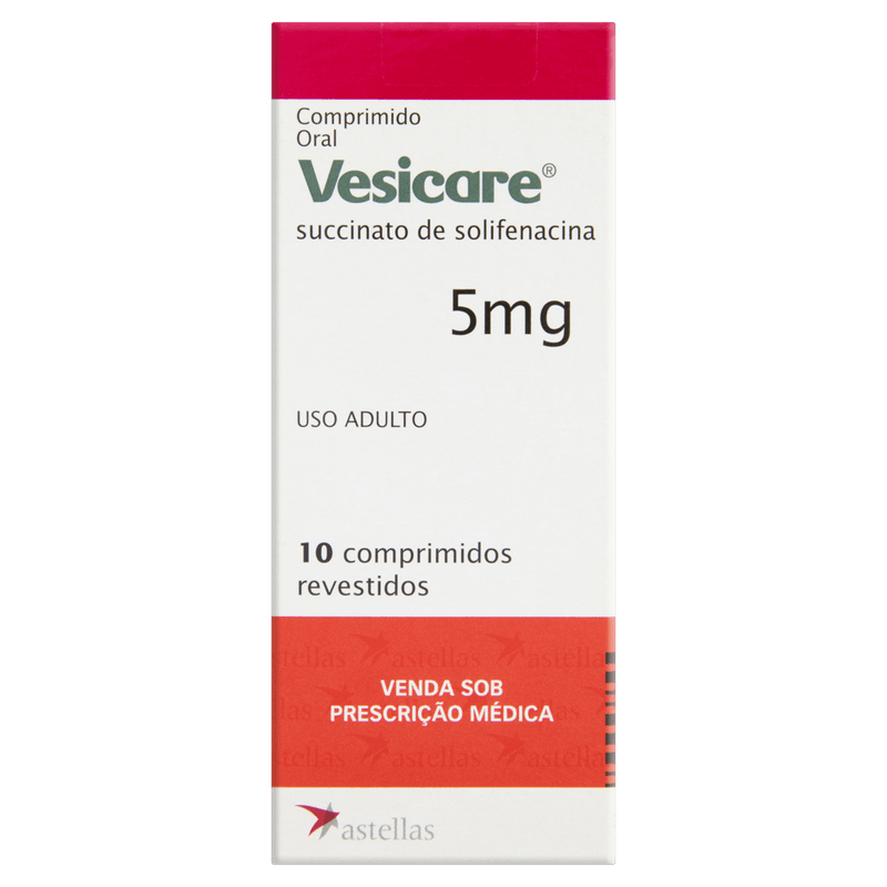 Vesicare 5mg c/ 10 Comprimidos