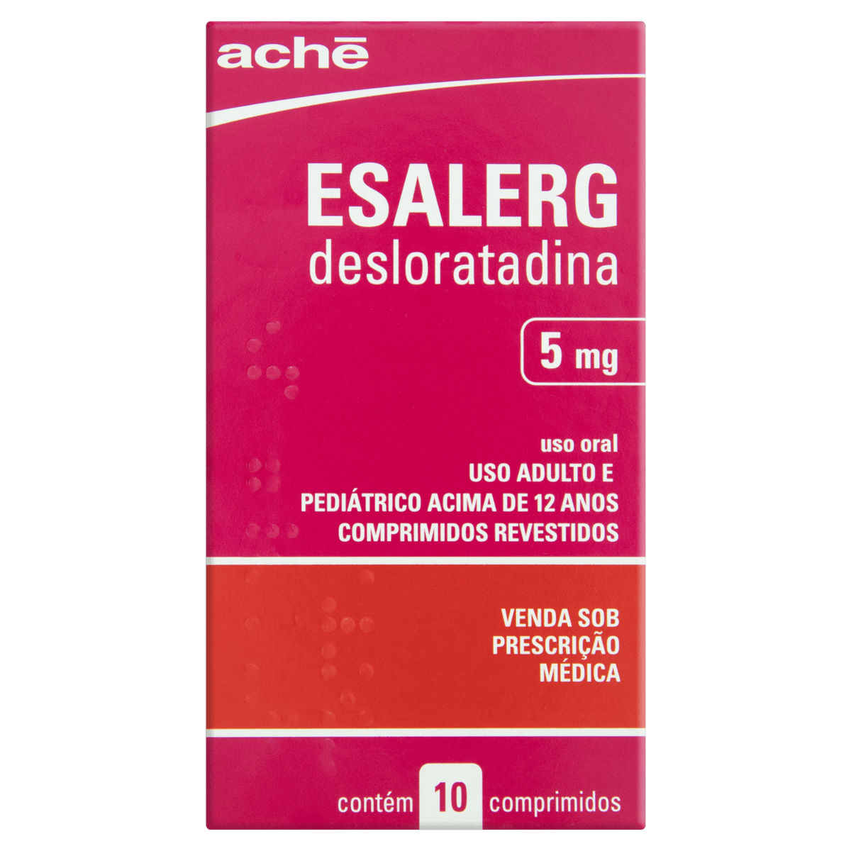 Esalerg 5mg Aché 10 comprimidos