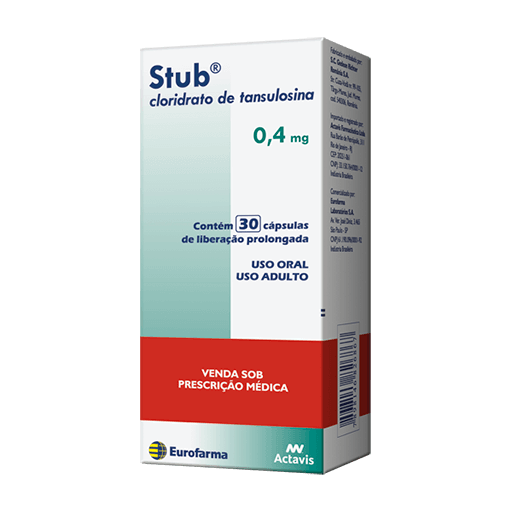 Stub 0,4mg Eurofarma 30 cápsulas
