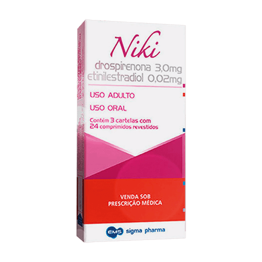 Niki EMS 72 comprimidos revestidos