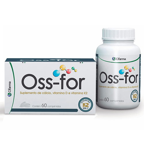 OSS FOR CALCIO 500MG+ VIT D+ VIT K2 60 CPRS