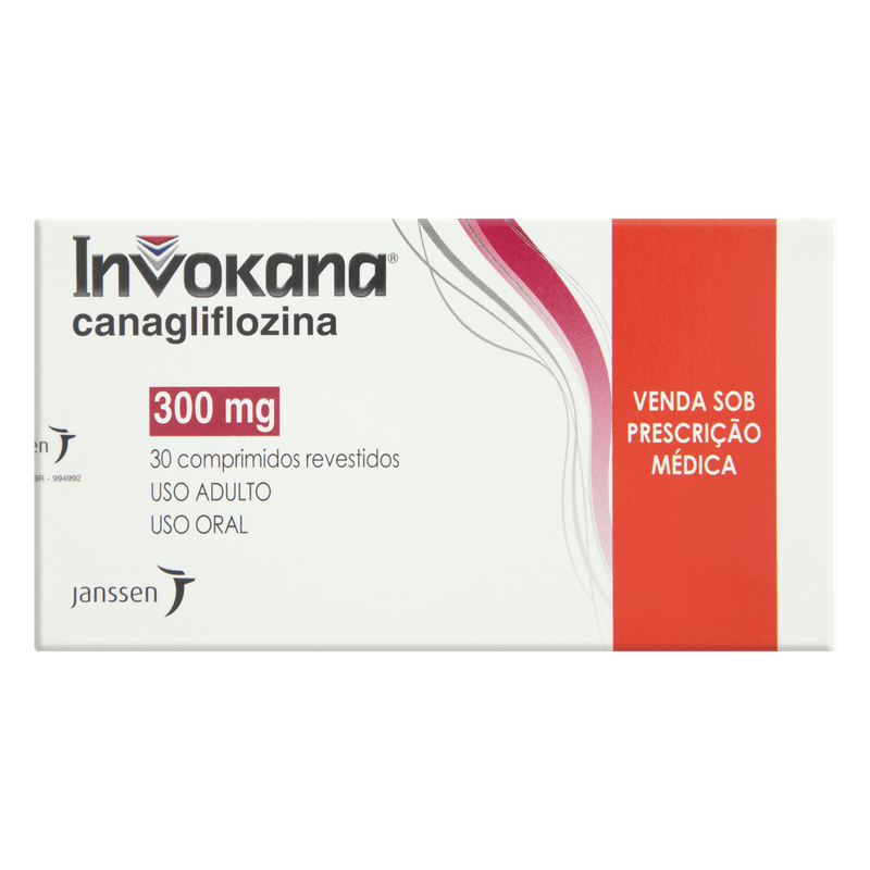 Invokana 300mg Janssen-Cilag 30 Comprimidos