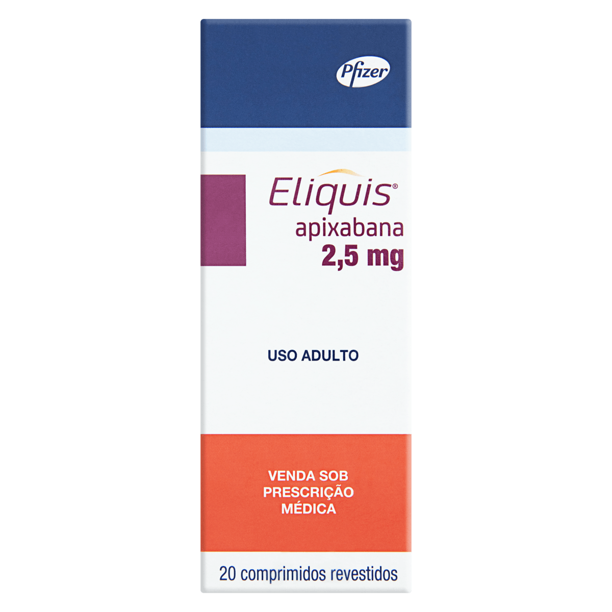 ELIQUIS 2,5MG 20 CPRS